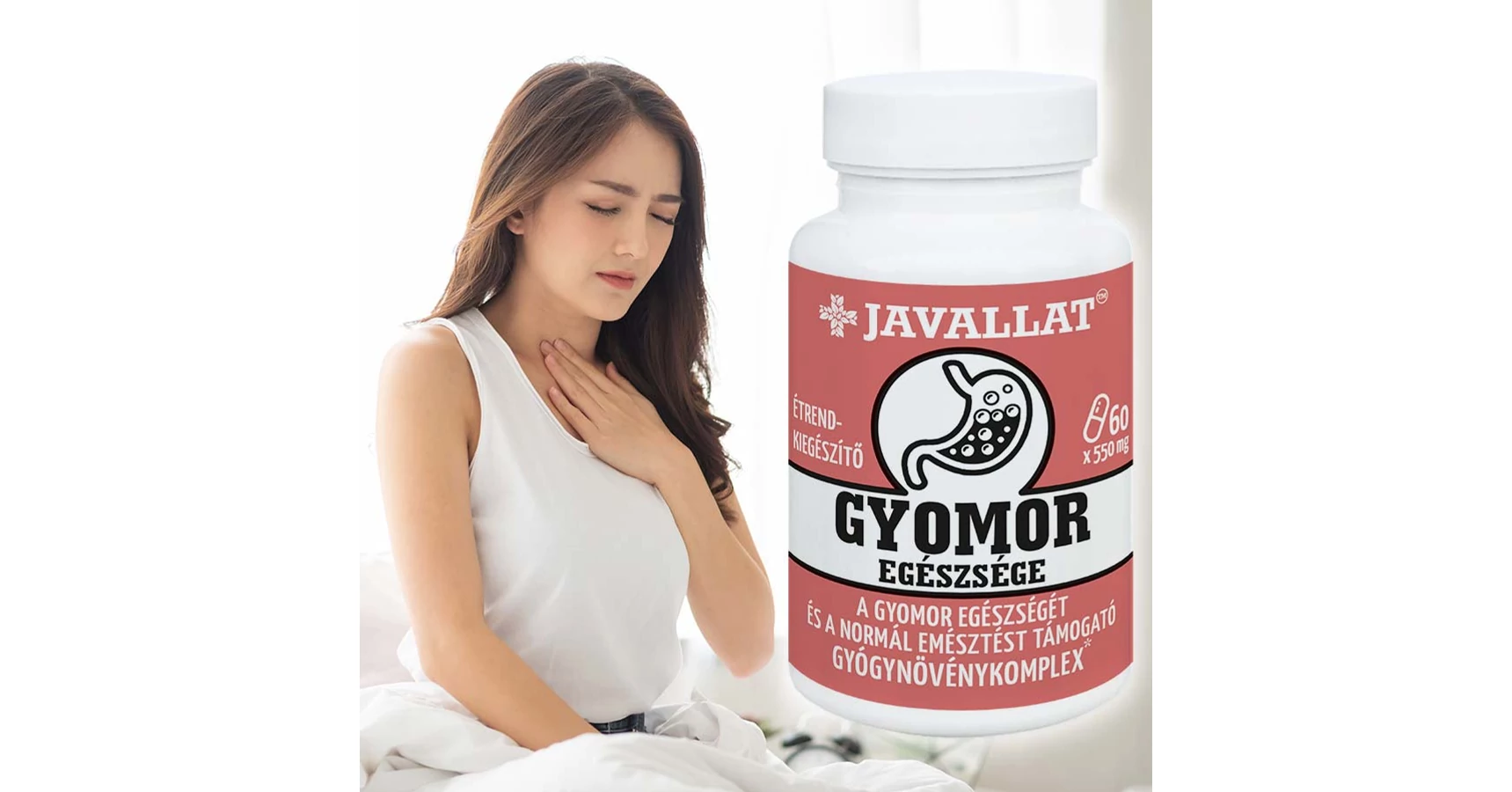 JAVALLAT® GYOMOR EGÉSZSÉGE - étrend-kiegészítő gyógynövénykomplex