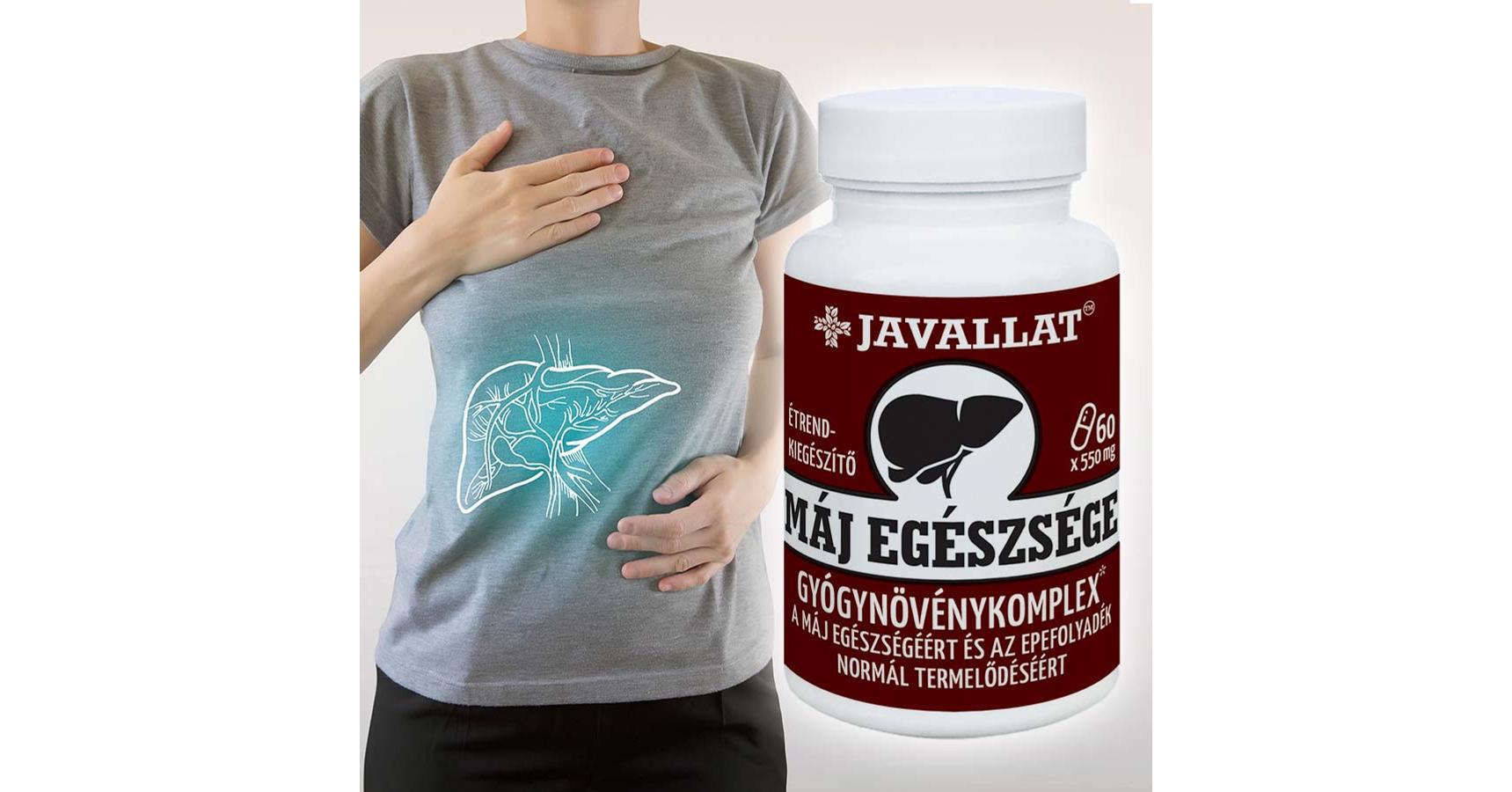 JAVALLAT® MÁJ EGÉSZSÉGE - étrend-kiegészítő gyógynövénykomplex