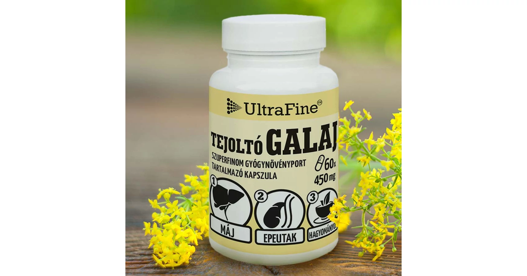UltraFine® TEJOLTÓ GALAJ gyógynövénykapszula